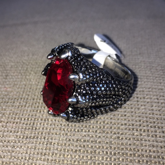 Jewelry | Nwts Beautiful Ruby Like Stone Ring Sz 9 | Poshmark